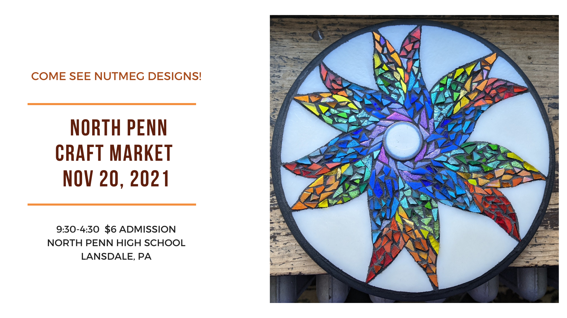2021 North Penn Holiday Craft Market: November 20, 2021 - Nutmeg ...